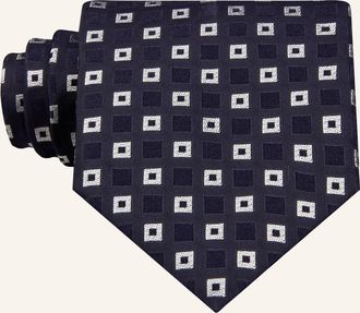 HUGO BOSS Krawatte blau