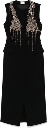 Dries Van Noten Femme, Robes, Noir, Taille: 42 FR Robes Midi