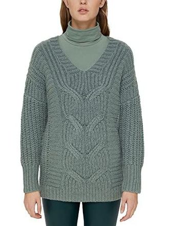 Esprit 111EE1I304 Pull-Over, 335/DUSTY Green, M Femme