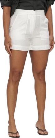 Vanessa Bruno Damen, Shorts, Wei&szlig;, SGr&ouml;&szlig;e
