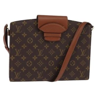 Louis Vuitton Sac bandouli&egrave;re en toile Pre-owned - Femme - Pre-owned - Brun - Taille: ONE Size