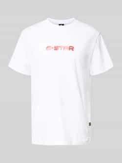 G-Star T-Shirt mit Label-Print