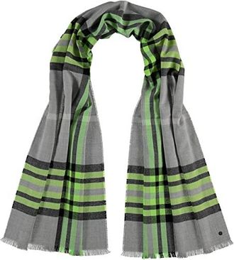 Fraas Echarpe 60 x 200 cm - Made in Germany - Etole festive - En pur polyacrylique - Echarpe XXL à carreaux pour femmes