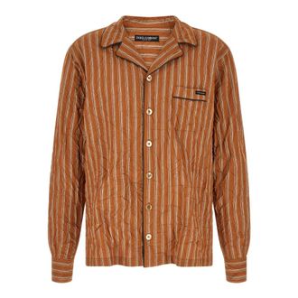 Dolce & Gabbana Vanity Shirt - - Shirts - Herren - Braun - XL