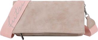 Fritzi Aus Preu&szlig;en Fritzi Ronja Cross Vintage Taupy Crossbody Kunstleder Damen Umh&auml;ngetasche Handtasche Festival City vegan Vintage-Waschung 15 x 29 x 3 cm, Braun