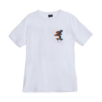 Paul Smith T-Shirt Skater - - Tops - Herren - Wei&szlig; - XL