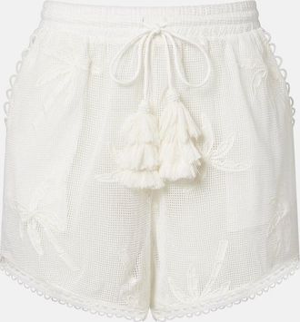 Farm Rio Short brod&eacute; en coton