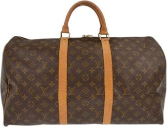 Louis Vuitton unisex, Pre-owned, Brun, Taille: ONE Size Sac Week-end en Toile Pre-owned