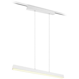 Trio Leuchten Neuwertig] Trio Lighting Led Pendelleuchte Paros Du Oline Balken Wei&szlig; Matt H&auml;ngelampe Lampe B-Ware
