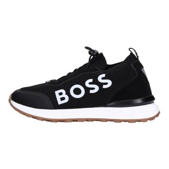 HUGO BOSS Logo Sock Trainers - - Shoes - Herren - Schwarzk - 39 EU