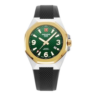 Swiss Alpine Military Herren Montre-bracelet 42 mm Avenger 7005.1117 - Homme - Accessoires - Jaune - Taille: ONE Size