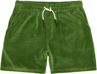OAS Oas, Homme, Shorts, Vert, Taille: M Velour Shorts
