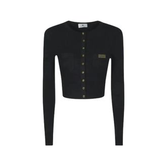 Elisabetta Franchi Cardigan - - Knitwear - Damen - Schwarzk - L