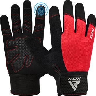RDX Sports Fitness Handschuhe Vollfinger Damen Herren, Gewichtheben Touchscreen Trainingshandschuhe, Bodybuilding Krafttraining Workout Gym Weight Lifting Gloves