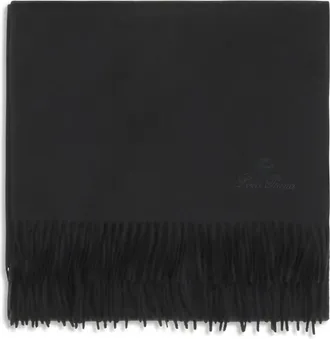 Loro Piana &Eacute;charpe Op&eacute;ra en Cachemire - unisex - Accessoires - Noir - Taille: ONE Size