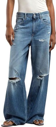 Replay Damen Jeans Narja Recycled, Medium Blue 009 (Blau), 31W/30L