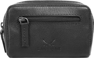Sansibar Schl&uuml;sseltasche Echt Leder Herren | Made in Italy, Schl&uuml;sseltasche mit Kette, RFID-Schutz, 1 Au&szlig;en- & 1 Innenfach | 020054