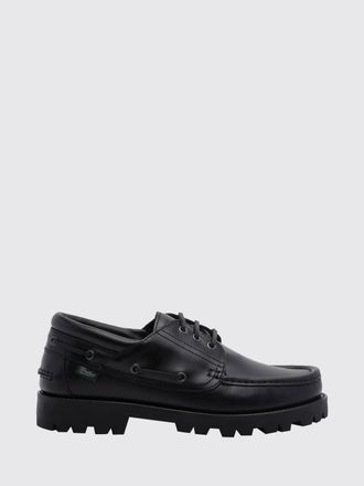 Paraboot Chaussures bateau Briac en cuir de veau lisse avec semelle en gomme