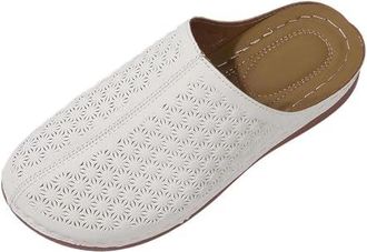 Generic Sandales orthop&eacute;diques &agrave; bout ferm&eacute; pour femme - Respirantes - Couleur unie - &Eacute;l&eacute;gantes - L&eacute;g&egrave;res - D&eacute;contract&eacute;es - Confortables - Sandales compens&eacute;es