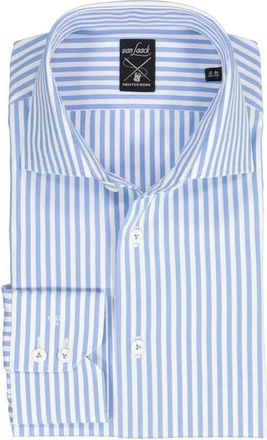 van Laack Herren Hemden blau Baumwolle