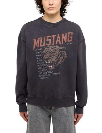 Mustang Jeans Sweatshirt Style Salida mit Frontprint