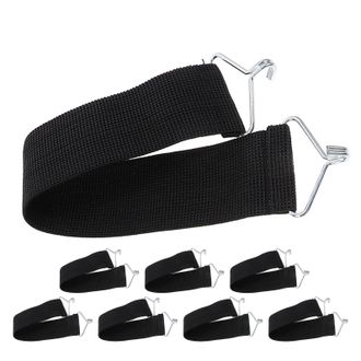 Angoily Gatuida 8 St&uuml;ck Teiliges Verst&auml;rktes Reparaturband f&uuml;r Terrassenst&uuml;hle Faltbare Verstellbare Verst&auml;rkungs-Gurte aus Strapazierf&auml;higem Material Ger&auml;usc