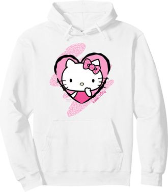 Hello Kitty Love Heart Pose zum Valentinstag, niedlich, lustig, XOXO Classic Pullover Hoodie