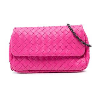 Bottega Veneta Sac &agrave; main pr&eacute;-poss&eacute;d&eacute; en cuir tress&eacute; - Femme - Pre-owned - Rose - Taille: ONE Size