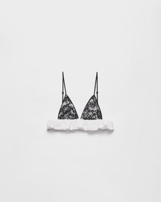 Prada Bralette aus Spitze