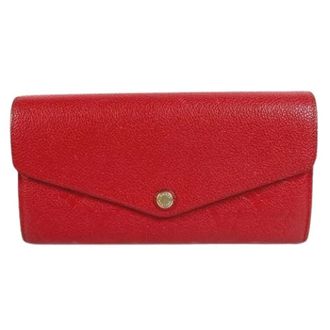 Louis Vuitton Portefeuilles en toile Pre-owned - Femme - Pre-owned - Rouge - Taille: ONE Size