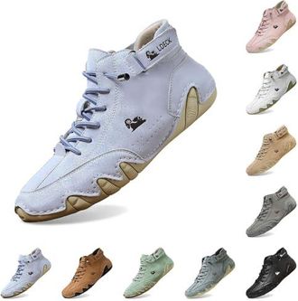 Generic Chaussures de marche imperméables et respirantes en daim - Chaussures de conduite orthopédiques antidérapantes et respirantes - Baskets décontractées 