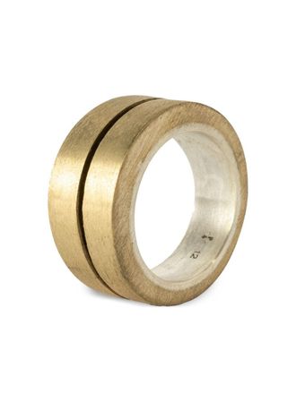 Parts Of Four bague Crevice v2 en argent sterling - Or