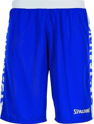 Spalding Herren Shorts Essential Shorts, Royal/Weiß, XXL, 300502502