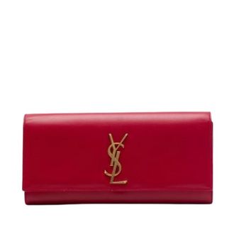 Saint Laurent Pre-owned Clutch - - Pre-owned - Damen - Rot - ONE SIZE
