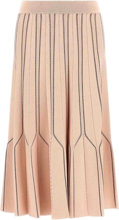Elisabetta Franchi Jupe Midi - Couleur Chair