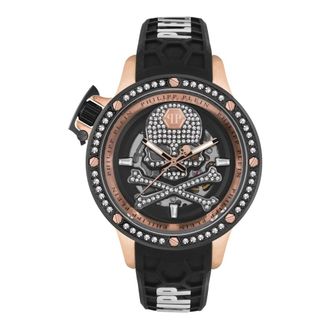 Philipp Plein Rich Skeleton Automatik-Uhr - - Accessories - Herren - Schwarzk - ONE SIZE