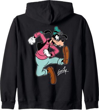 Disney Goofy Retro Character Silly Pose Trip Matching Kapuzenjacke