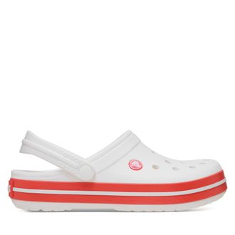 Crocs Pantoletten Crocs Crocband 11016 Wei&szlig;