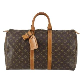 Louis Vuitton unisex, Pre-owned, Brun, Taille: ONE Size Sac Week-end Pre-owned en Toile
