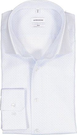 Seidensticker Seidensticker Herren Hemden blau Baumwolle