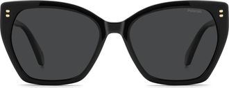Polaroid Femme, Accessoires, Noir, Taille: 56 MM PLD 4198/S/X Lunettes de soleil