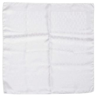 Herm&egrave;s Pre-owned Pocket Square with H Design - Femme - Pre-owned - Blanc - Taille: ONE Size