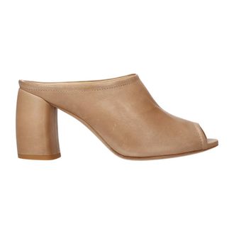 Premiata Femme, Chaussures, Beige, Taille: 39 EU Sandales en cuir &agrave; talons