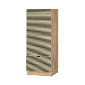 Vicco Armoire pour micro-ondes Fame-Line, Panneau en ch&ecirc;ne, 60cm