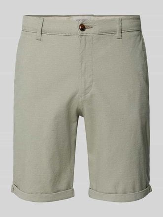 Jack & Jones Regular Fit Bermudas mit Strukturmuster Modell FURY