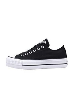 Converse CHUCK TAYLOR ALL STAR PLATFORM CANVAS LOW TOP BASKETS PLATEFORME Femme