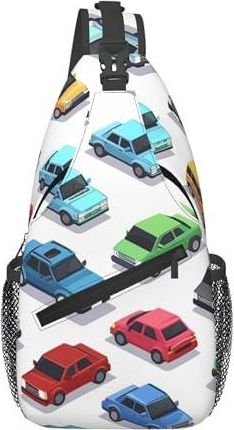 Generic Sacoche Tactique Camionnette mignonne L&eacute;ger Sac De Poitrine Mode Crossbody Bag pour Homme Femme Camping