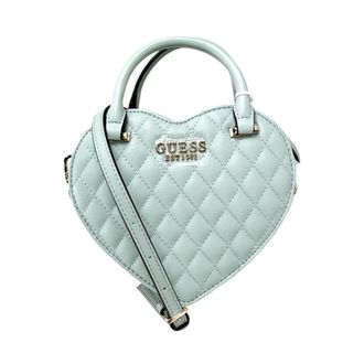 Guess Femme, Sacs, Vert, Taille: ONE Size Atabey Heart Bag