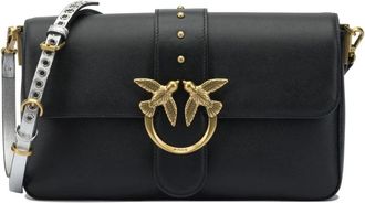 Pinko Pinko, Femme, Sacs, Noir, Taille: ONE Size Womens Bags Cross Body Black Aw25