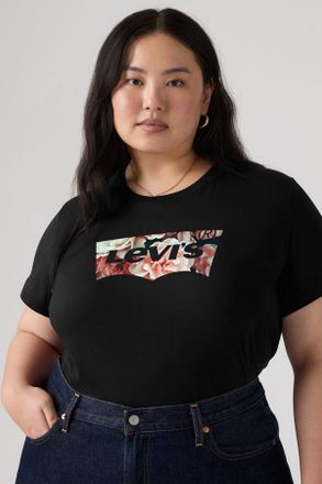 Levi's T Shirt Perfect (grandes Tailles) - Femme - Noir / Hummingbird Mineral Black - 1X